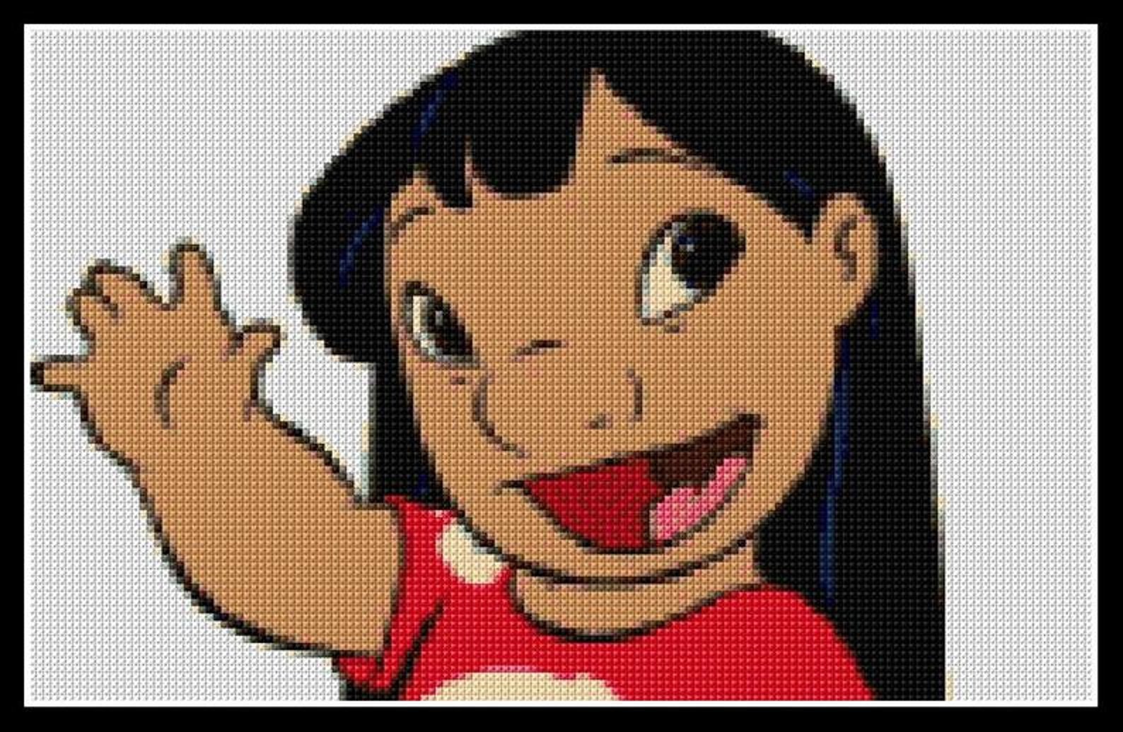 Lilo Cross Stitch Pattern Cross Stitch Lilo Cross Stitch Tale - Etsy