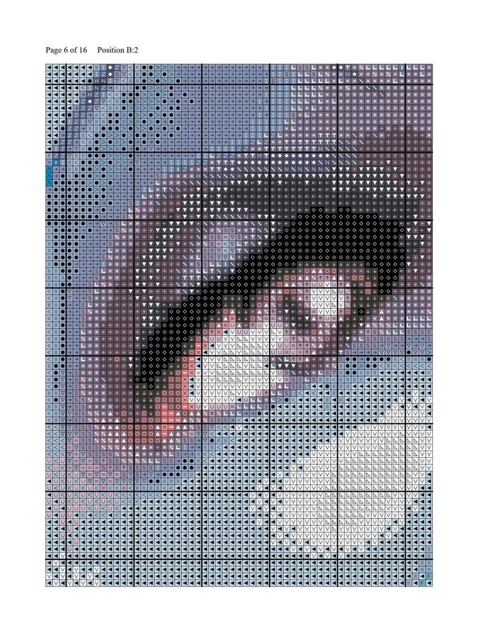 Maleficent Cross Stitch Pattern Evil Cross Stitch Evil Pattern DIY Evil ...