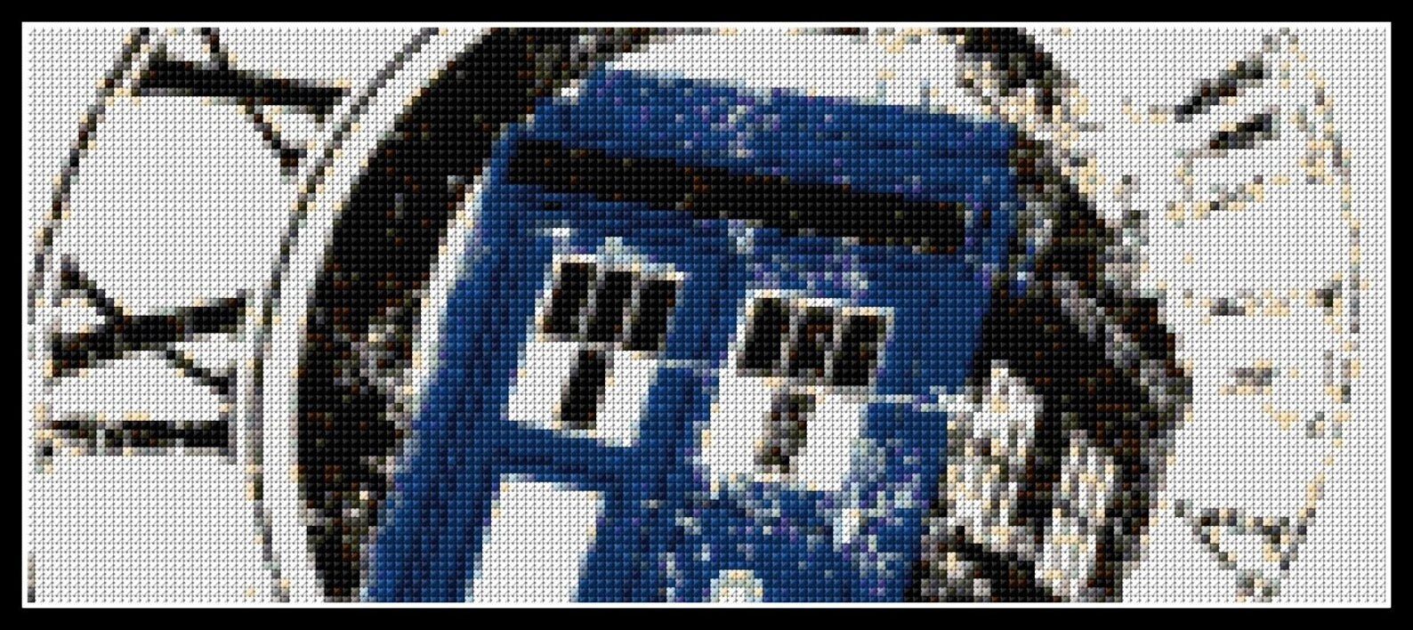 Doctor Who Tardis 2 Cross Stitch Pattern Cross Stitch - Etsy