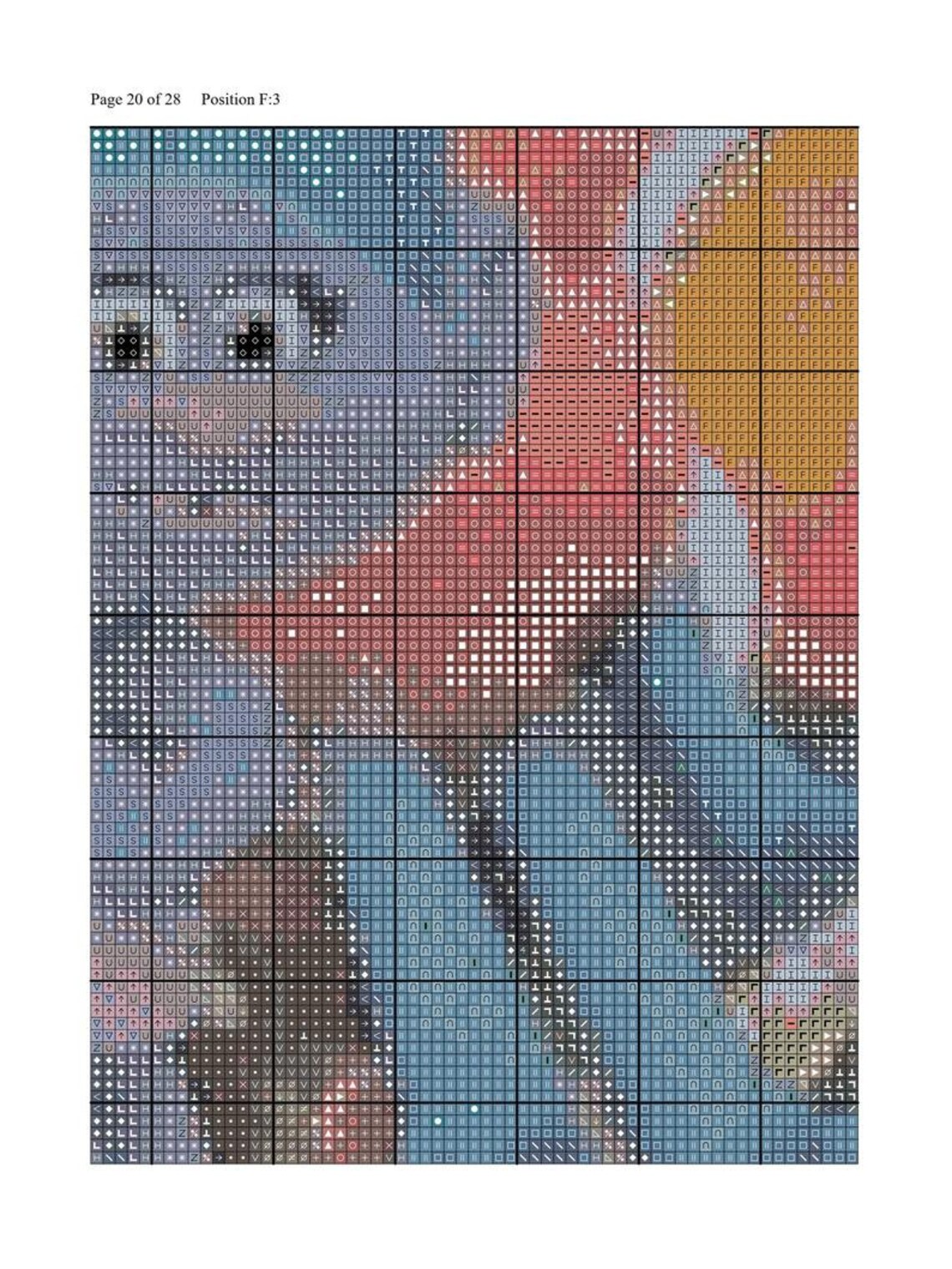 Trolls Cross Stitch Pattern Trolls Kids Room Decoration Tale Hero Cross ...