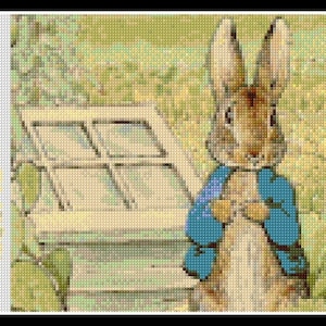 Peter Rabbit World 2 Cross Stitch Pattern Rabbit Cross Stitch Rabbit ...