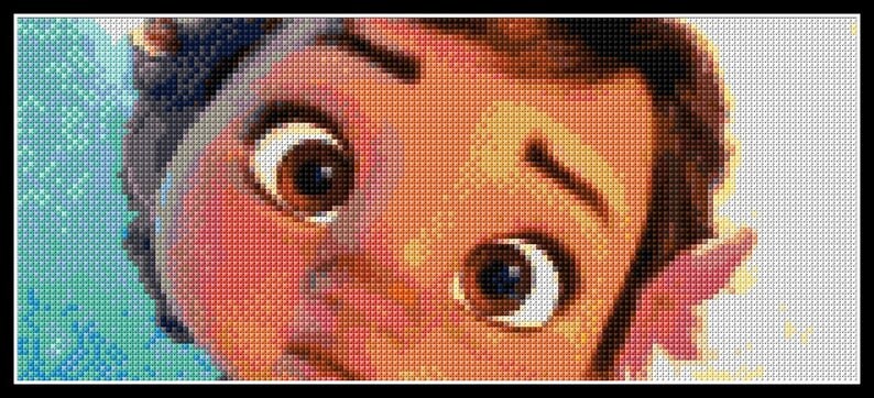 Moana Baby Cross Stitch Pattern DIY Princess Princess Cross Stitch ...