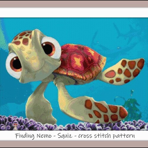 Finding Nemo 1 Cross Stitch Pattern Nemo Cross Stitch Kids - Etsy