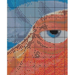 Finding Nemo and Octopus Cross Stitch Pattern Nemo Pattern Nemo Cross ...