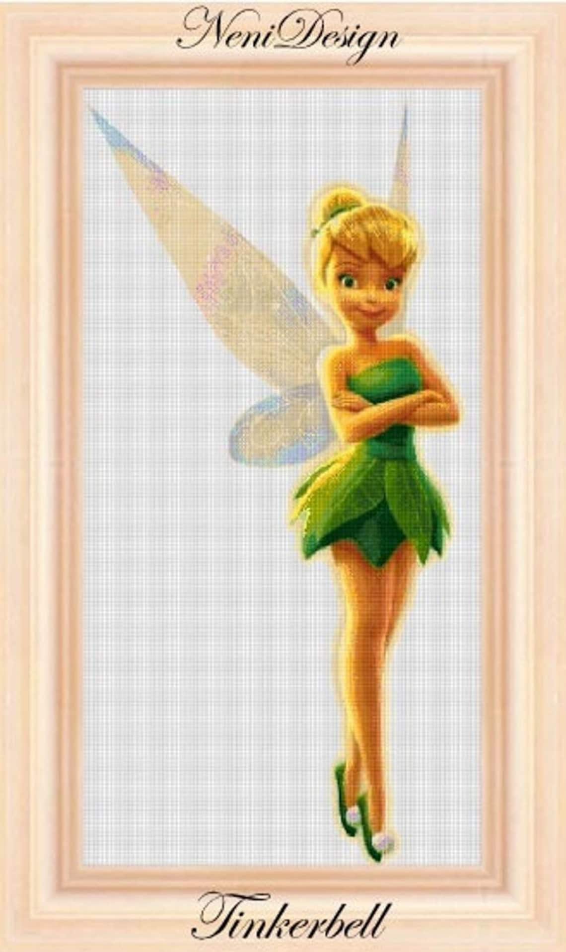 Tinkerbell Cross Stitch Pattern DIY Tinkerbell Princess Tale - Etsy