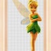 Tinkerbell Cross Stitch Pattern DIY Tinkerbell Princess Tale Hero Cross ...