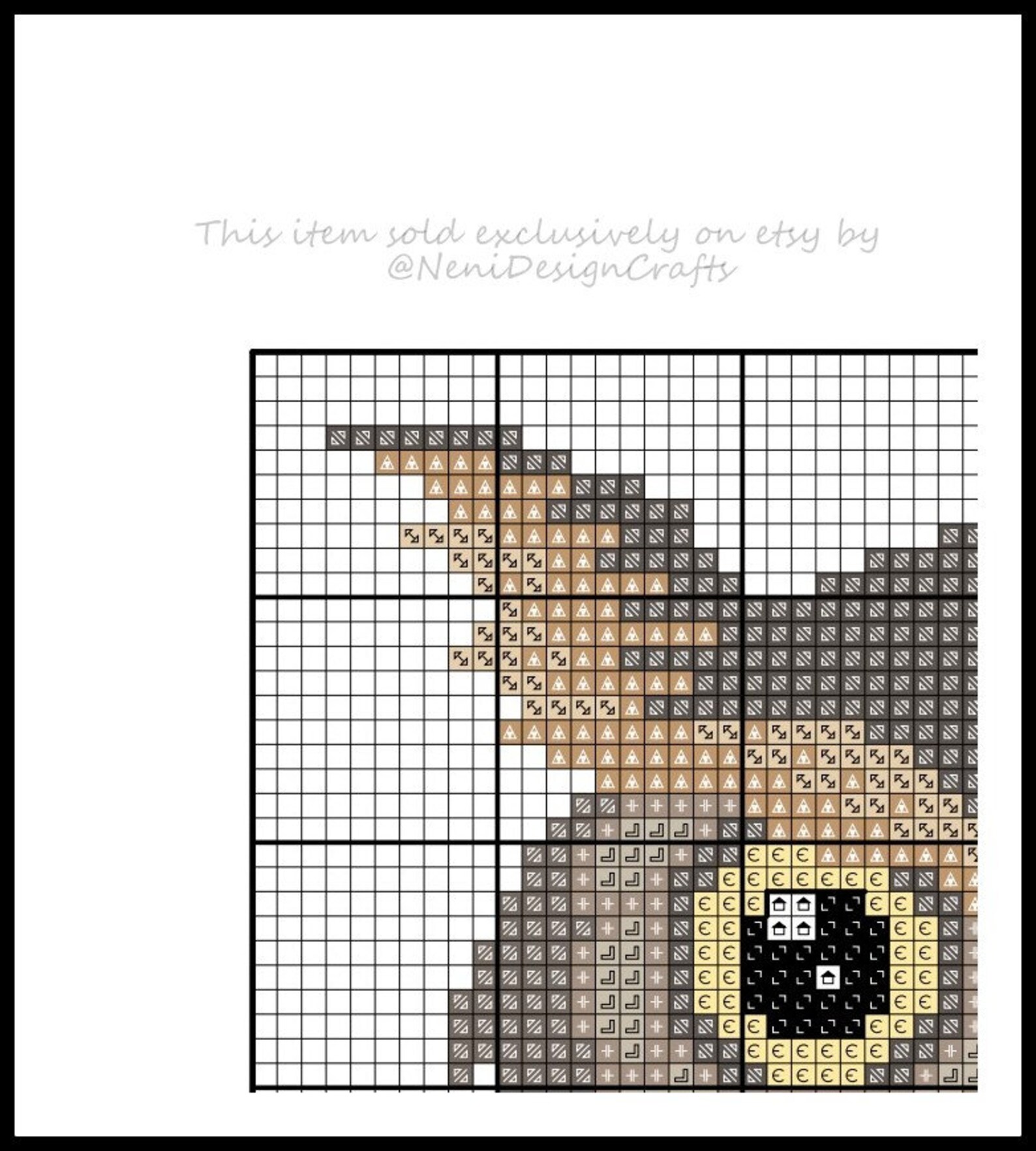 Owl Cross Stitch Pattern Owl Pattern Animal Cross Stitch Cute - Etsy