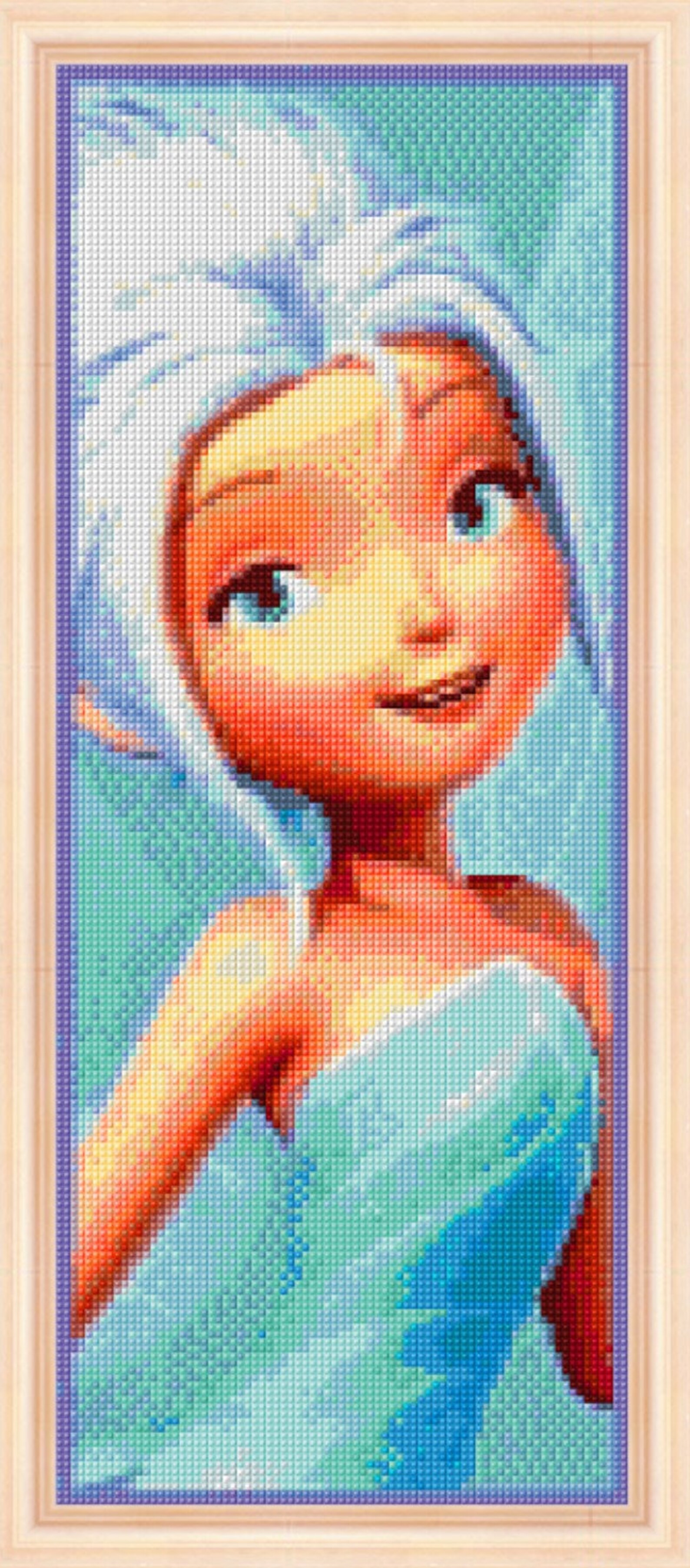 Periwinkle Portrait Cross Stitch Pattern Periwinkle Cross - Etsy