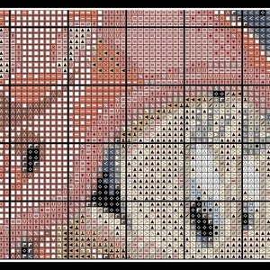 Minnie Mouse and Daisy Duck 1 Cross Stitch Pattern DIY Minnie Cross ...