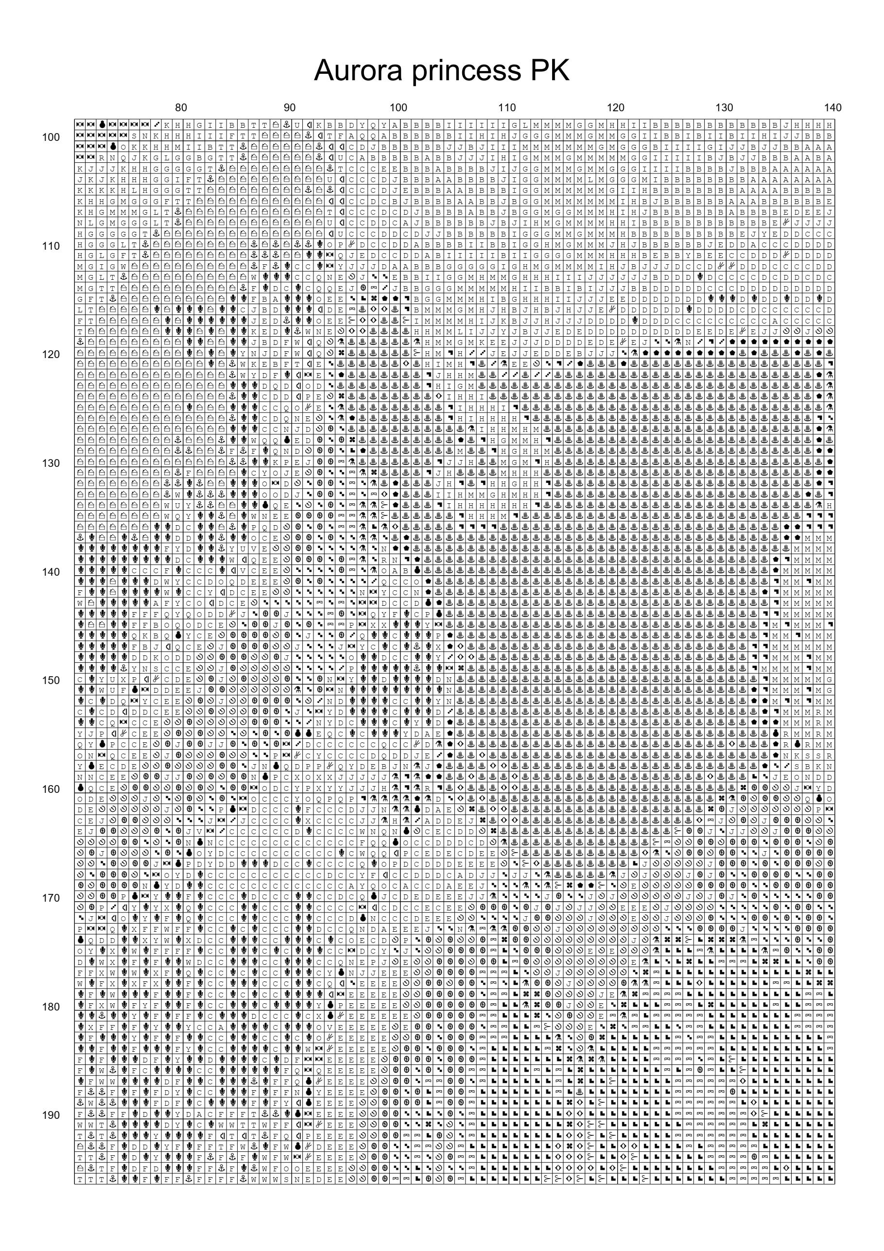 Aurora Princess Cross Stitch Pattern DIY Princess Cross Stitch - Etsy