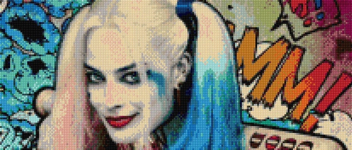 Harley Quinn Cross Stitch Pattern Harley Quinn Pattern DIY - Etsy UK
