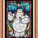 Big Hero Stained Glass Cross Stitch Pattern Cross Stitch Big Hero Kids ...