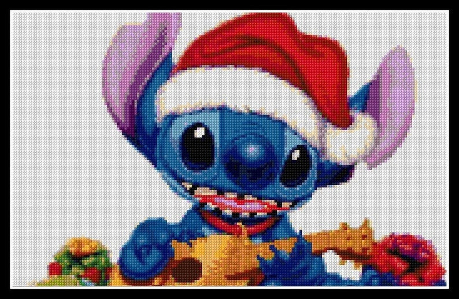 Stitch Christmas Cross Stitch Pattern Stitch Pattern Lilo - Etsy