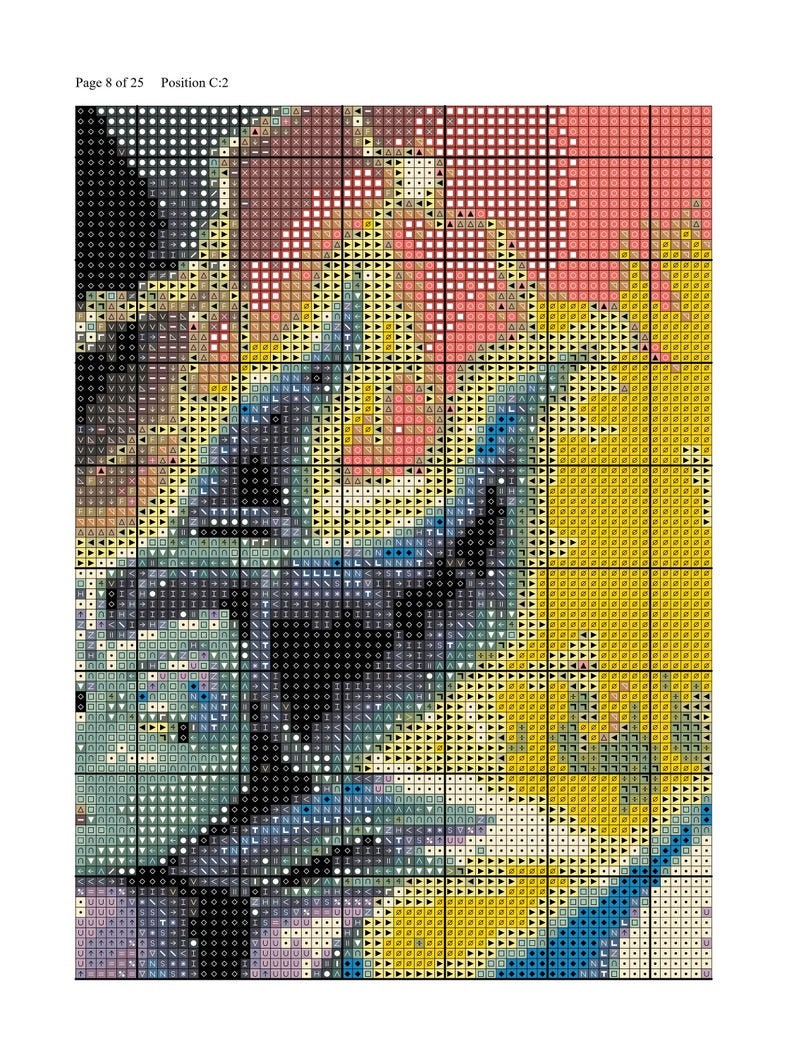 Aurora and Evil Cross Stitch Pattern Aurora Pattern Aurora - Etsy
