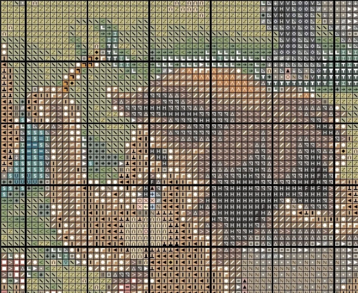 The Jungle Book Cross Stitch Pattern Tale Heroes Cross Stitch | Etsy