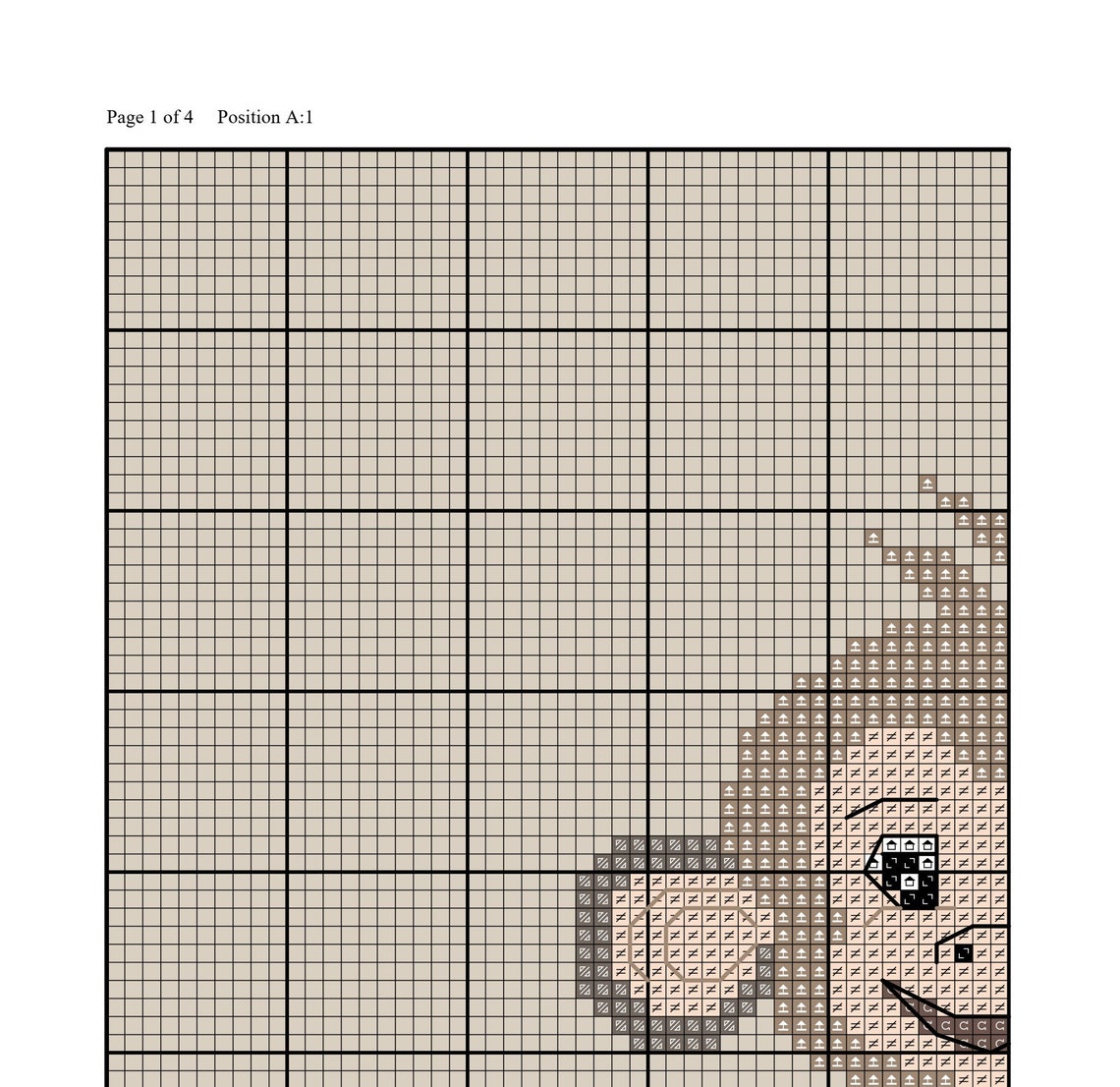 Cute Monkey Cross Stitch Pattern, Jungle Nursery Decor (PDF Pattern) - Etsy