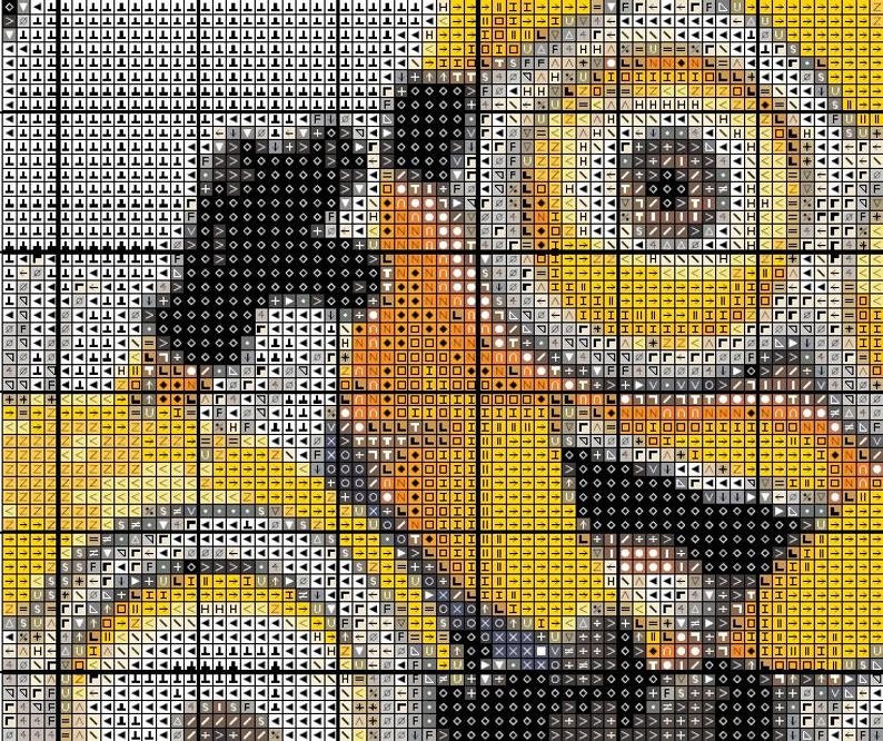 Minion Heart Cross Stitch Minion Minion Cross Stitch Kids Room ...