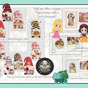 Rapunzel Dark Fantasy Cross Stitch Pattern Princess Pattern Heroes ...