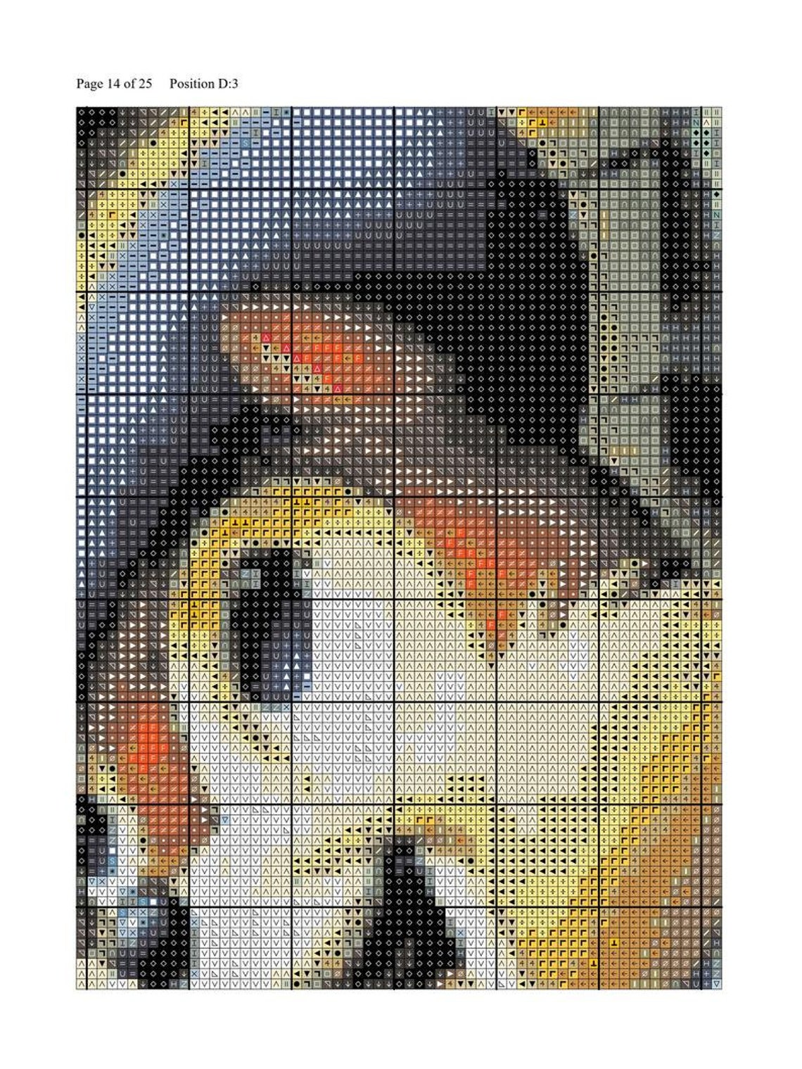 Chip and Dale in Gondola Cross Stitch Pattern Cross Stitch Chip and ...