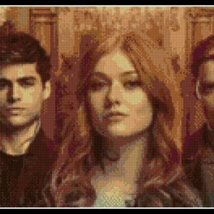 Shadowhunters, Cross Stitch Pattern, Shadowhunters Pattern ...