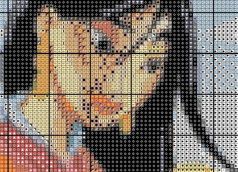 Mulan Princess Cross Stitch Pattern Kids Room Decoration DIY Tale Hero ...