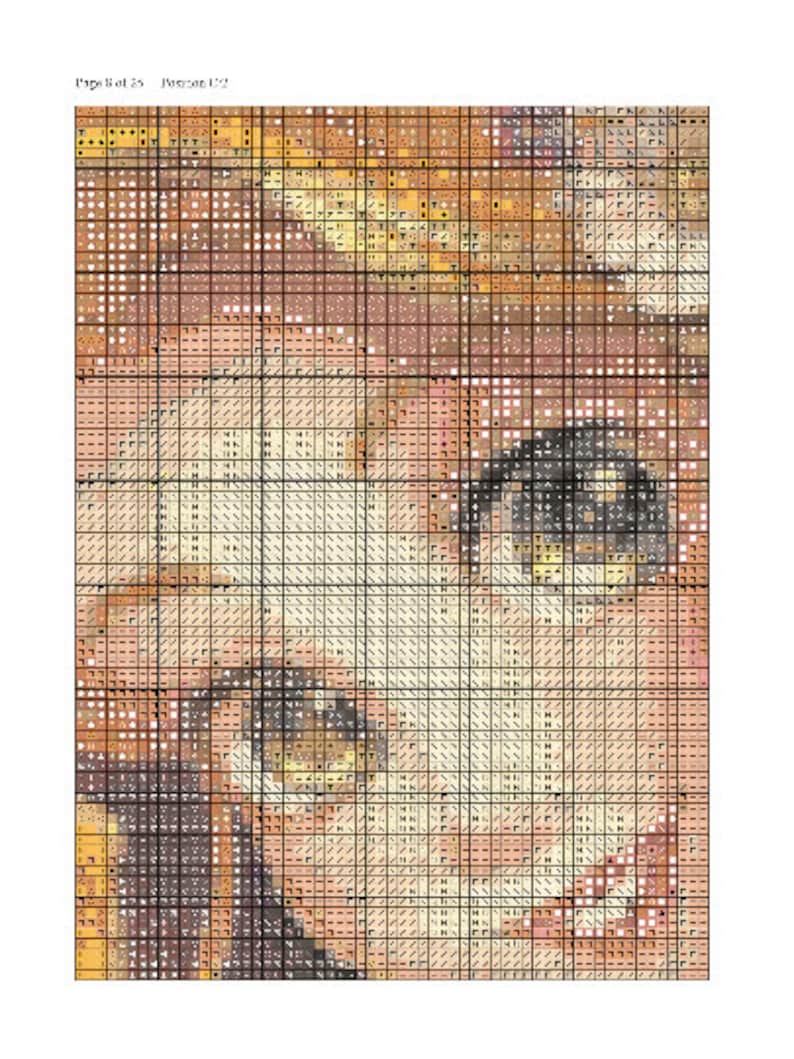 Tangled Rapunzel Cross Stitch Pattern, Tale Heroes (PDF Pattern) - Etsy