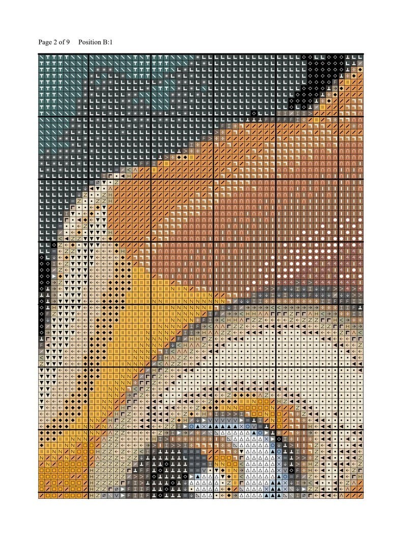 Cute Bambi 2 Cross Stitch Pattern Bambi Pattern Bambi Cross Stitch ...