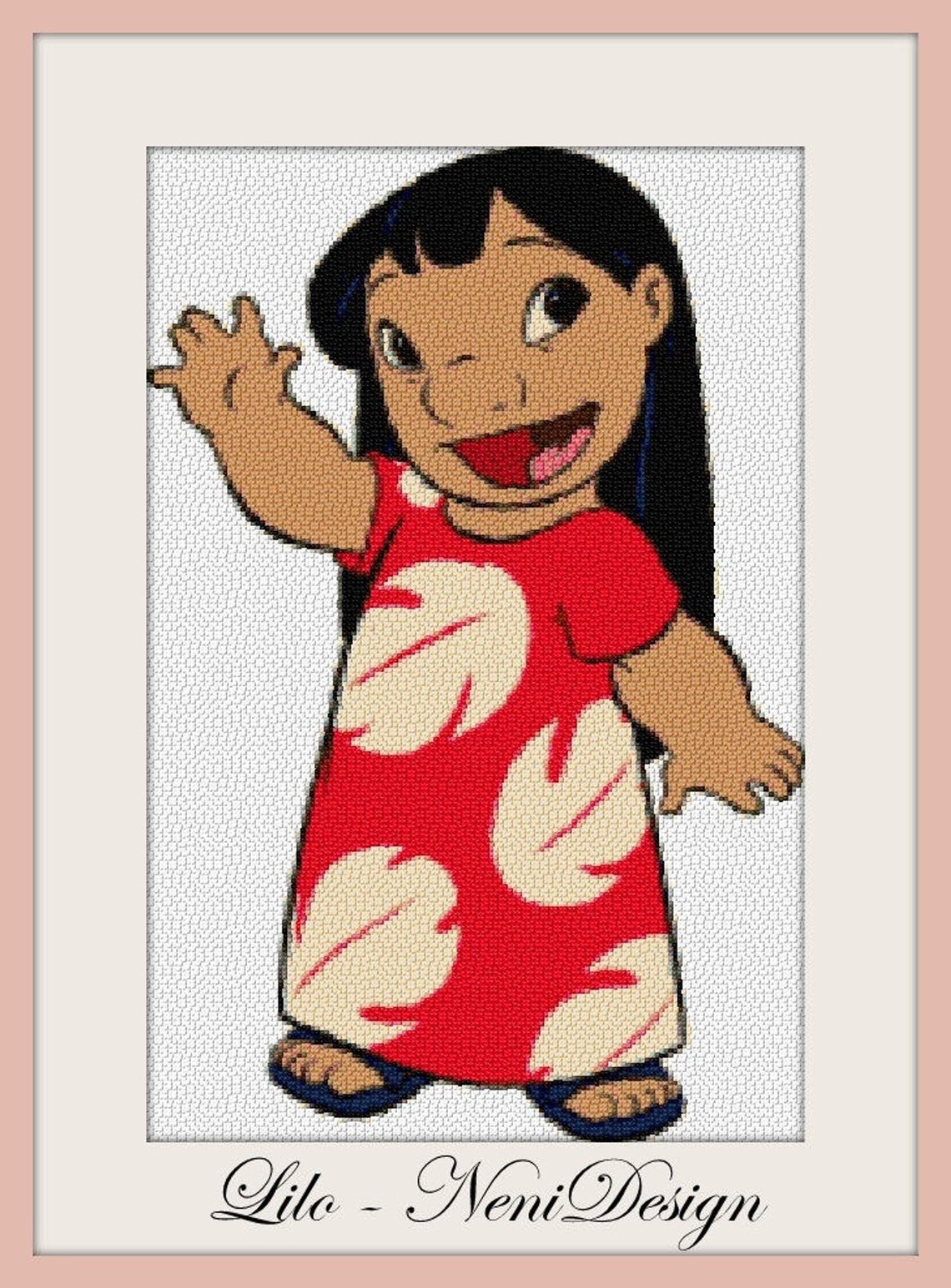 Lilo Cross Stitch Pattern Cross Stitch Lilo Cross Stitch Tale - Etsy