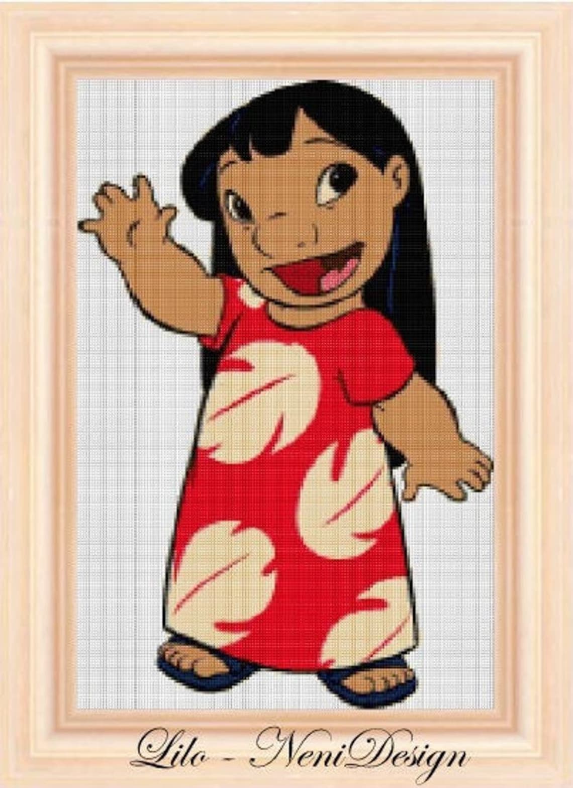 Lilo Cross Stitch Pattern Cross Stitch Lilo Cross Stitch Tale - Etsy