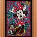 Minnie Stained Glass Cross Stitch Pattern DIY Minnie Mouse DIY Stained ...