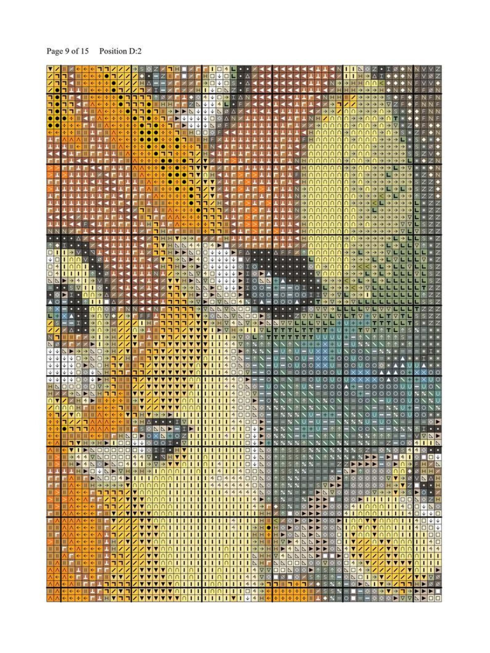 Bambi Woodland Family, Cross Stitch Pattern, Bambi Cross Stitch, Bambi ...