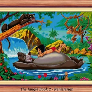 Jungle Book 2 Cross Stitch Pattern, Tale Heroes (PDF Pattern) - Etsy
