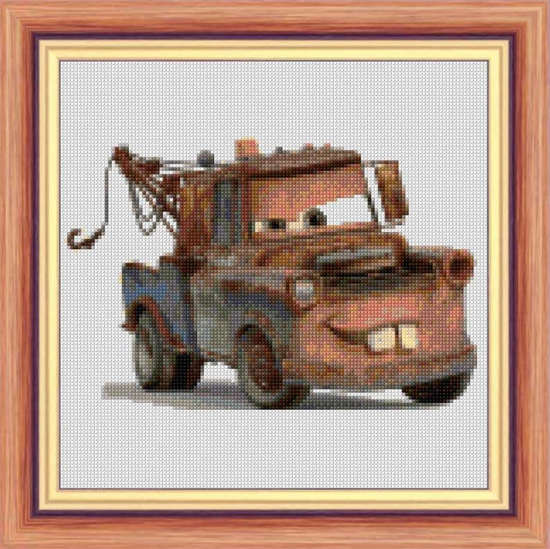 Cars 2 Heroes Cross Stitch Pattern Cars 2 Pattern Cars 2 Cross | Etsy