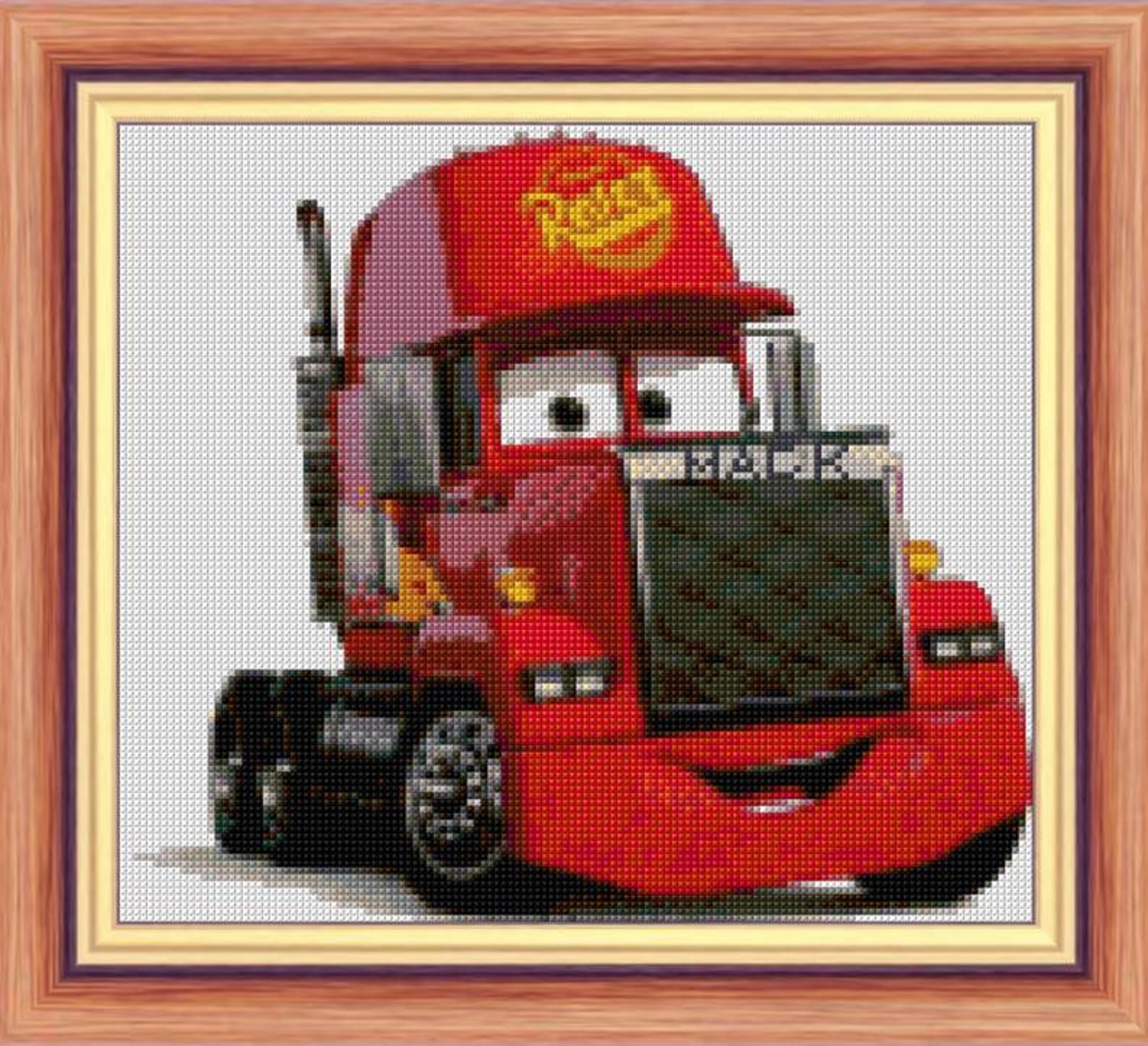 Cars 2 Heroes Cross Stitch Pattern Cars 2 Pattern Cars 2 Cross | Etsy