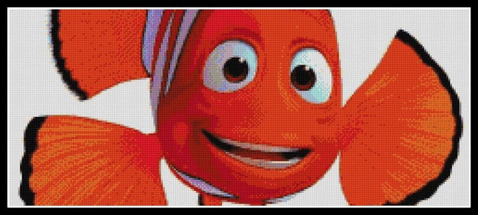 Finding Nemo 4 Nemo Cross Stitch Nemo Pattern Kids Room - Etsy
