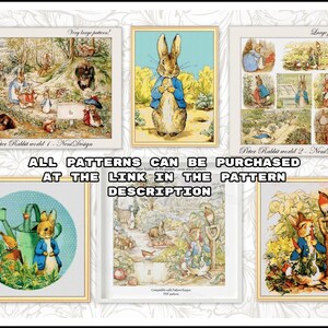 Peter Rabbit Cross Stitch Pattern, Beatrix Potter World 1 (PDF Pattern ...
