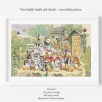 Beatrix Potter Peter Rabbit Embroidery Pattern PDF - Instant Download ...
