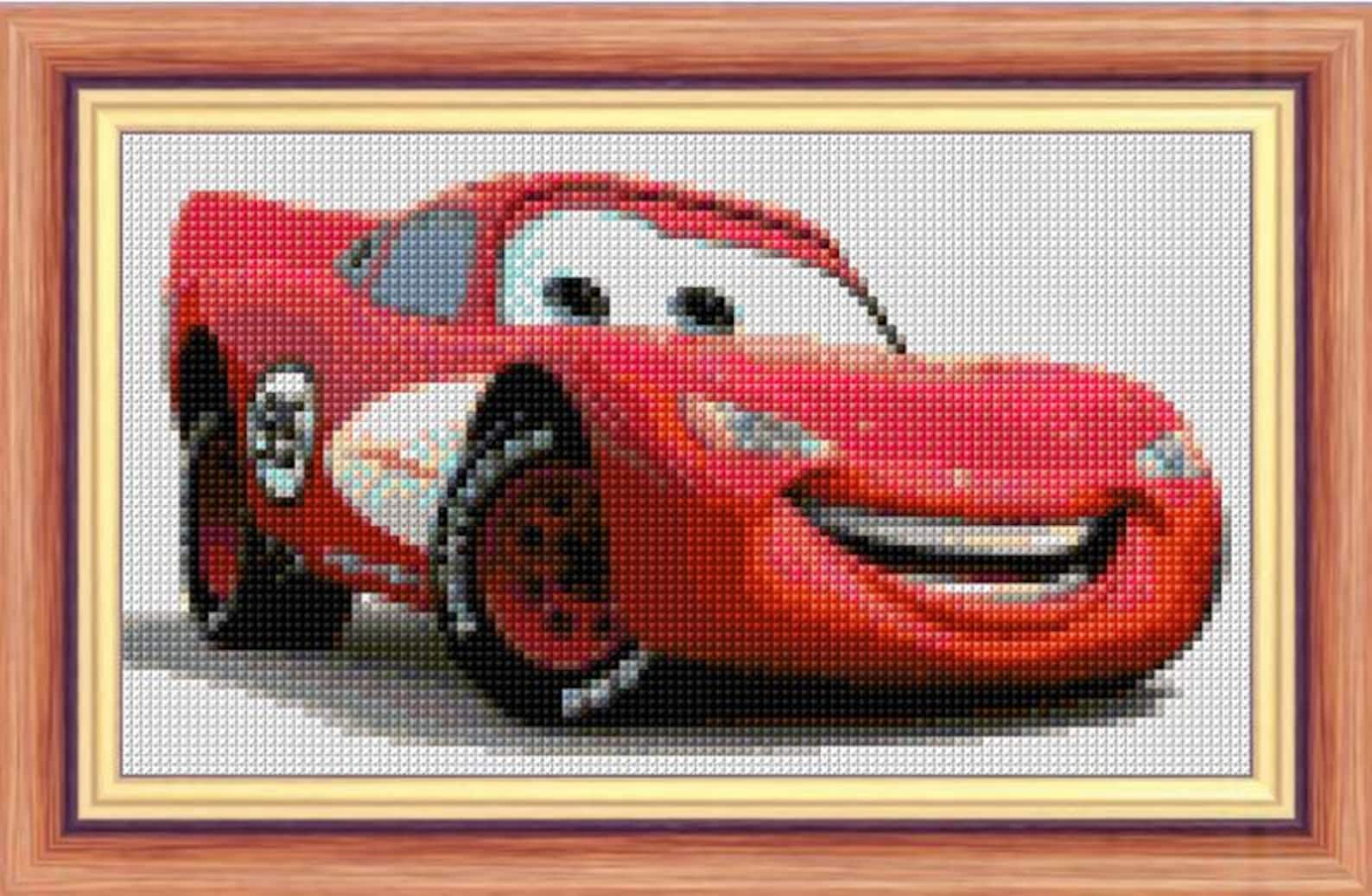 Cars 2 Heroes Cross Stitch Pattern Cars 2 Pattern Cars 2 Cross | Etsy