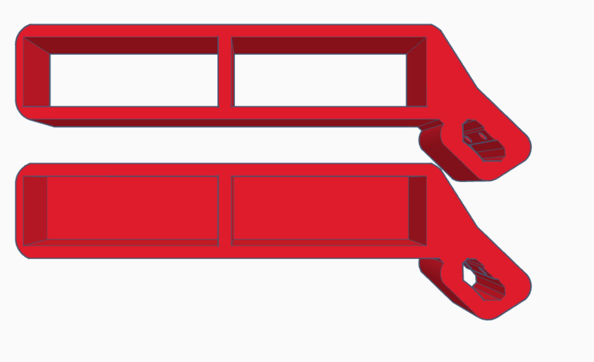 Milwaukee Packout Large Double Level Holder .STL File - Etsy