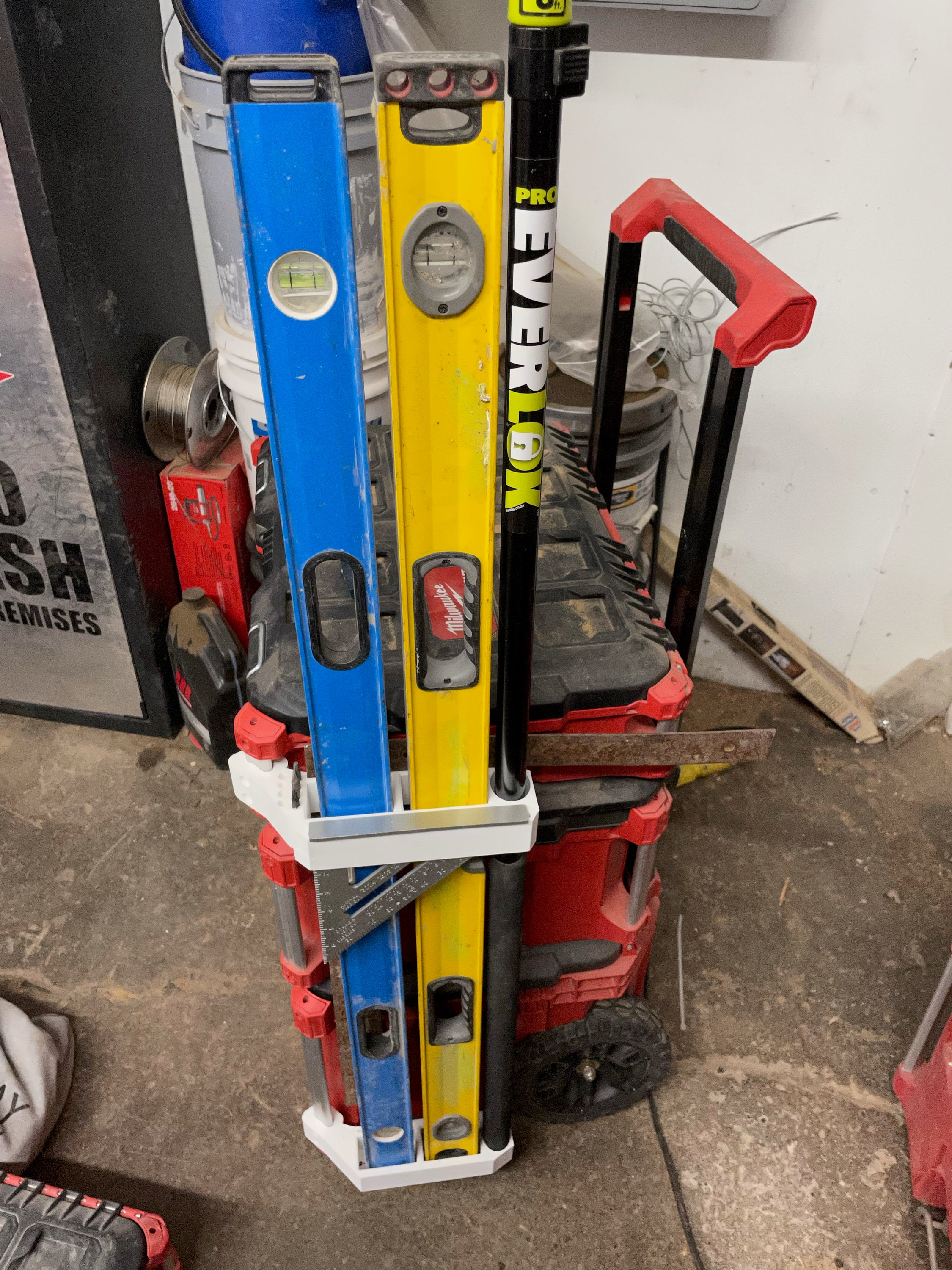 6 in 1 Milwaukee Packout Mount System. Top and Bottom .STL DOWNLOAD - Etsy