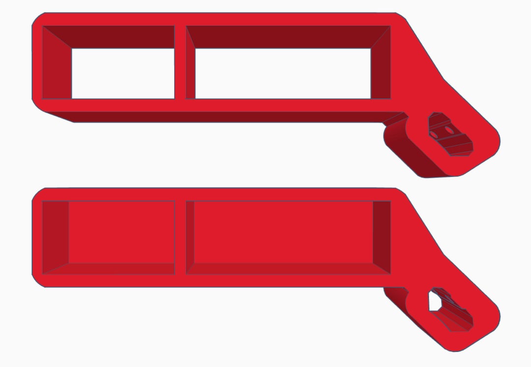 Milwaukee Packout Double Level Holder ( Large and Regular Size ) .STL ...