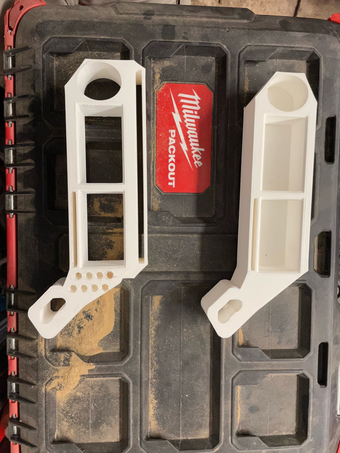 6 in 1 Milwaukee Packout Mount System. Top and Bottom .STL DOWNLOAD - Etsy