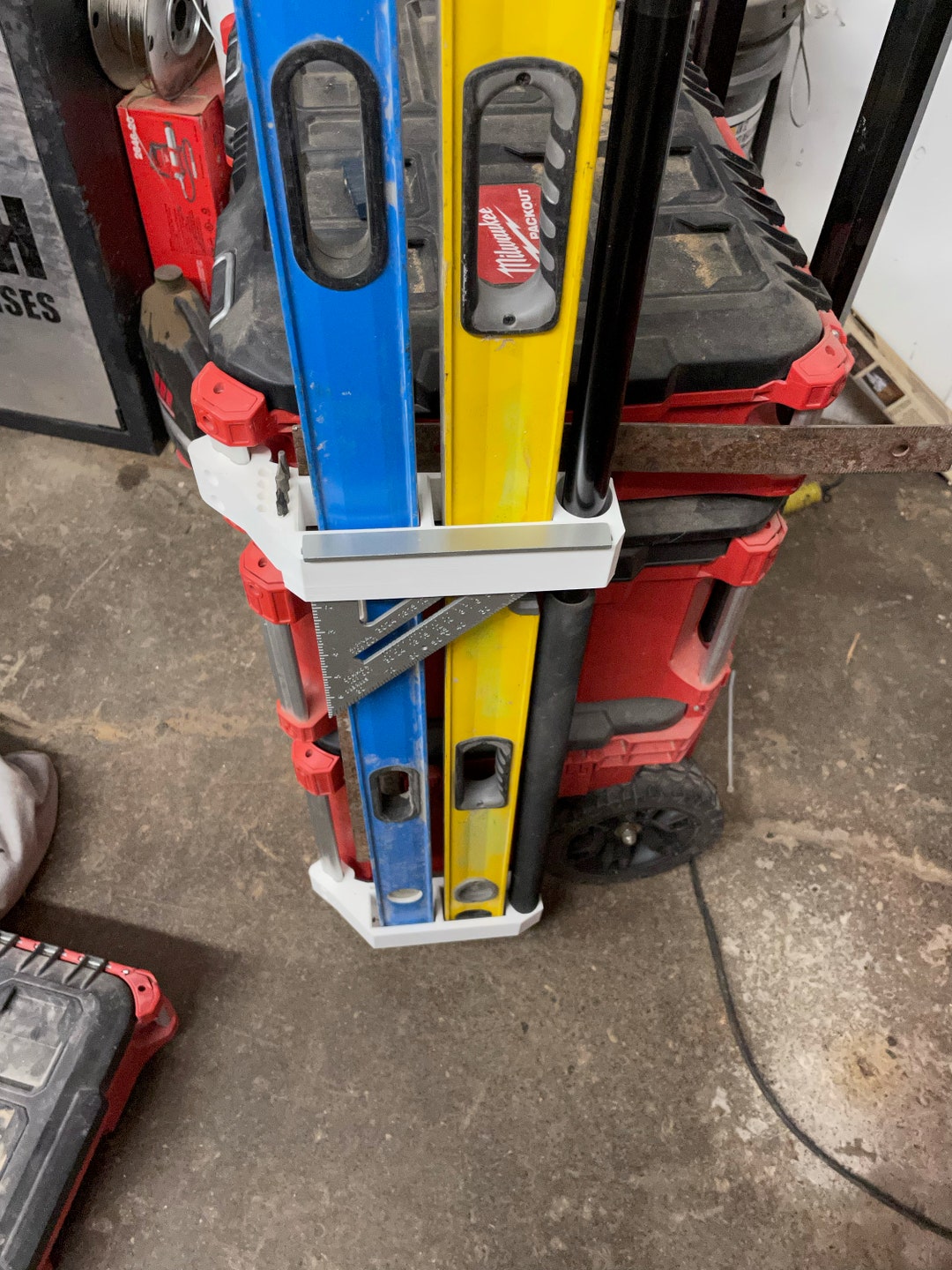 6 in 1 Milwaukee Packout Mount System. Top and Bottom .STL DOWNLOAD - Etsy