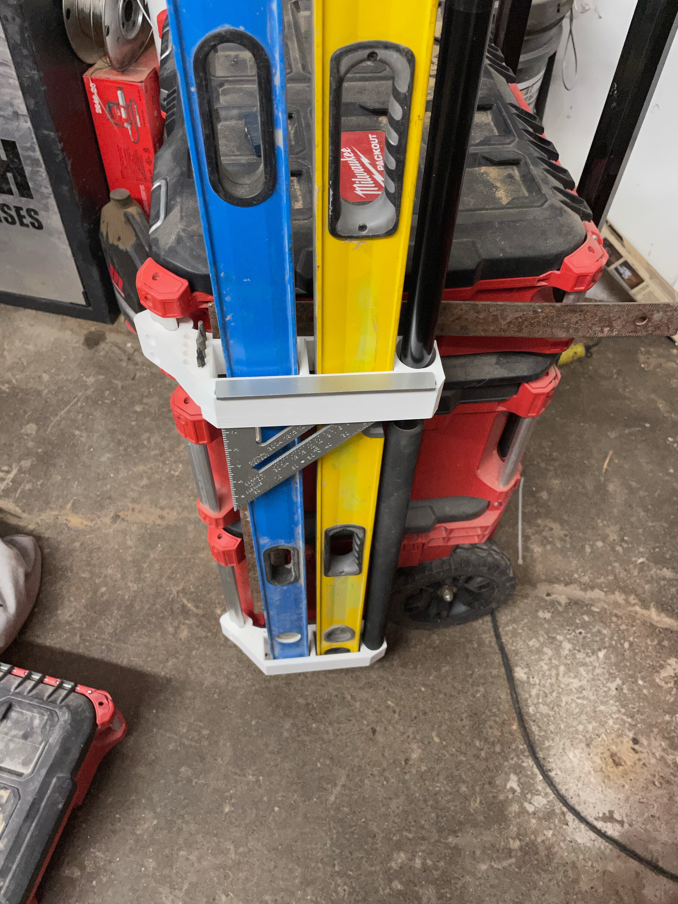 6 in 1 Milwaukee Packout Mount System. Top and Bottom .STL DOWNLOAD - Etsy