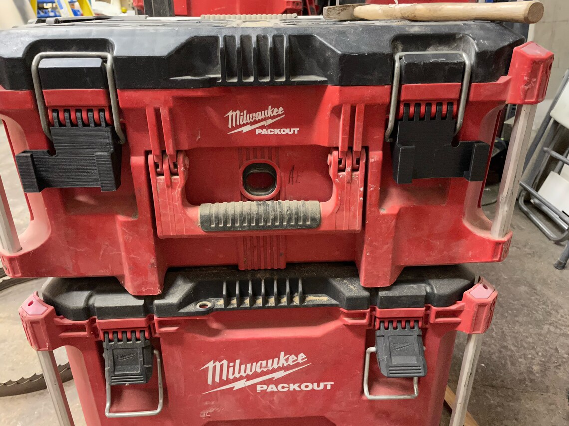 Milwaukee Packout Latch Hanger. Latch Replacement/upgrade .STL DOWNLOAD ...