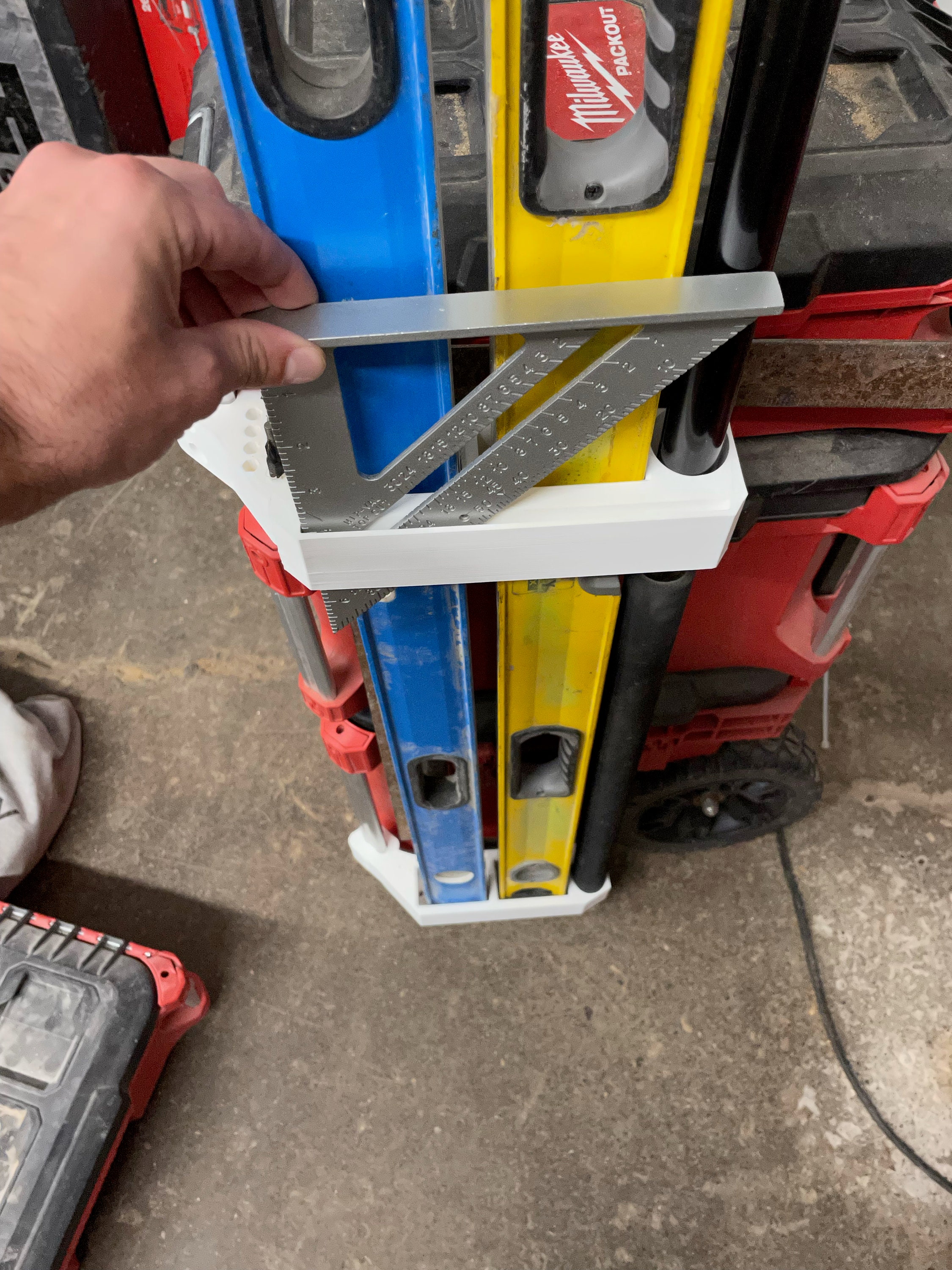 6 in 1 Milwaukee Packout Mount System. Top and Bottom .STL DOWNLOAD - Etsy