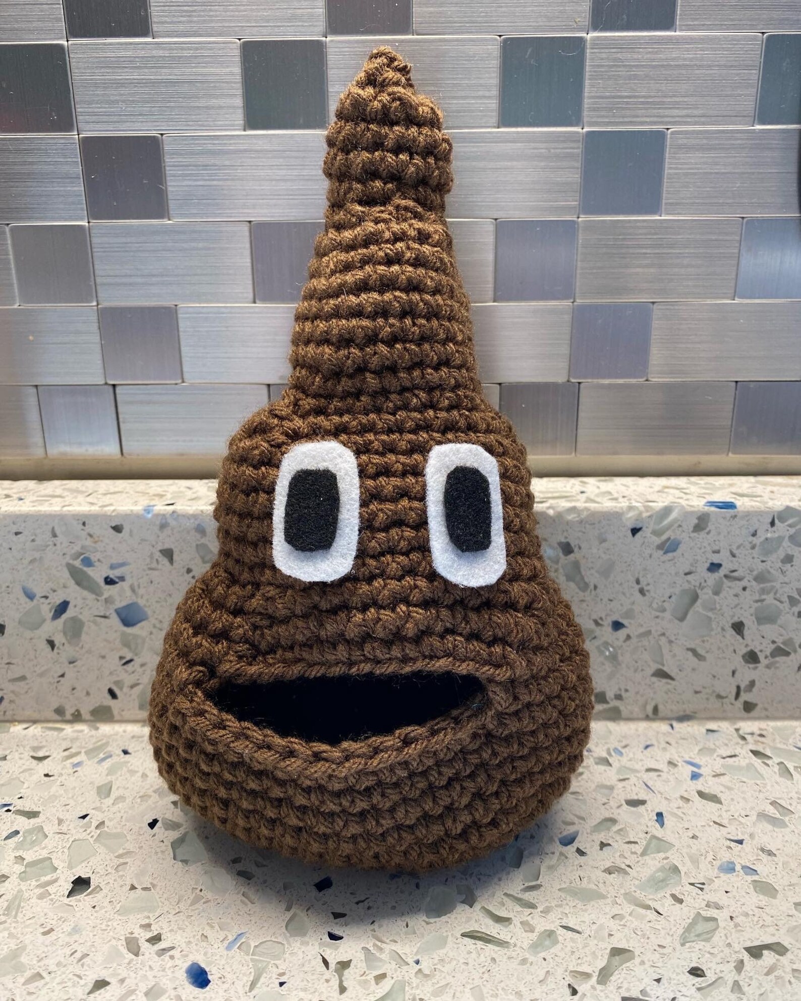 Poop Emoji Poop Bag Holder - Etsy