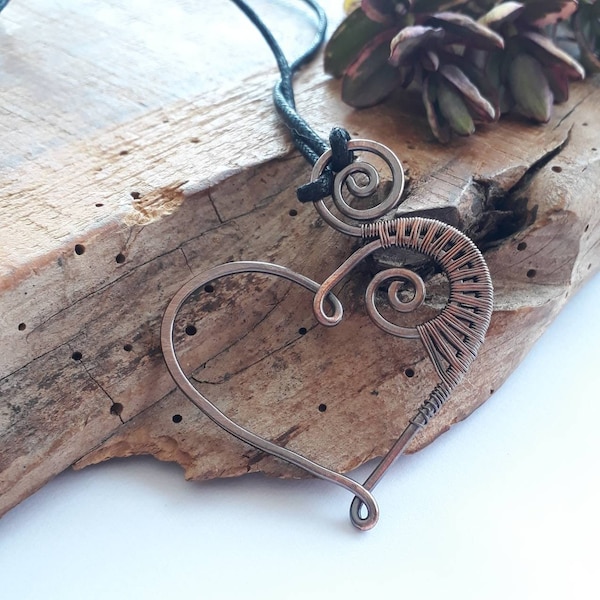 Wire Wrapped Heart - Etsy