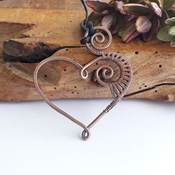 Wire Wrapped Heart - Etsy