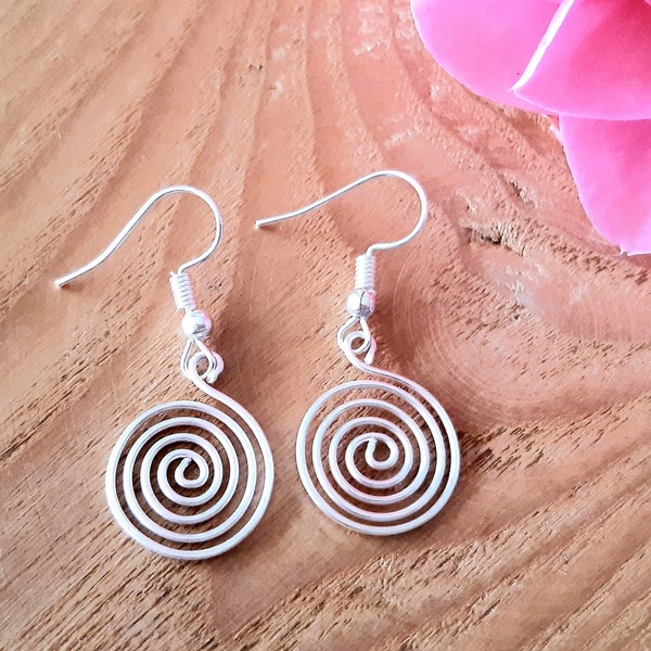 Spiral Earrings - Etsy
